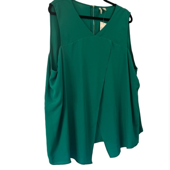 Cato | Tops | Cato Overlay Emerald Green Tank 2628 Nwt | Poshmark